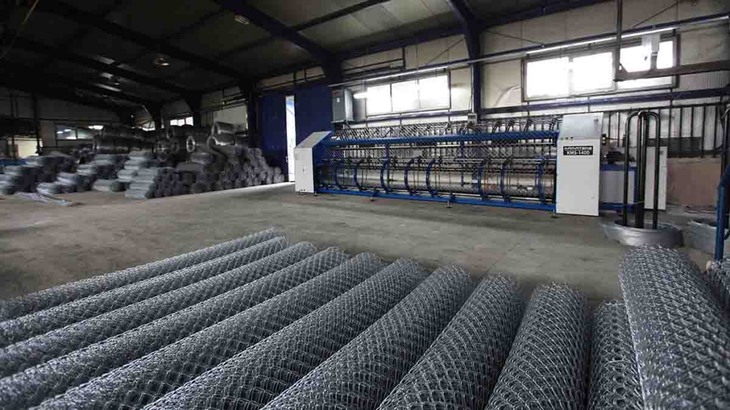 KAMATEKS Automatic Chain Link Wire Fence Machine