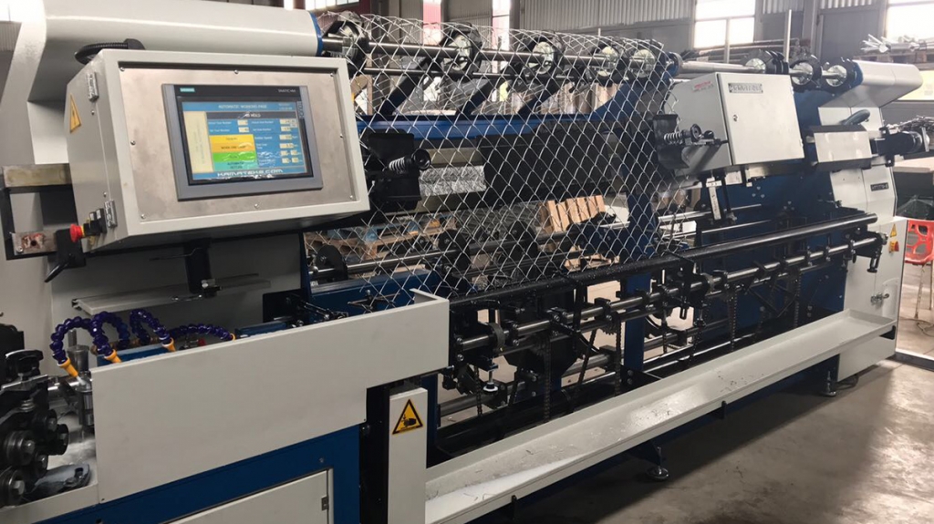 KAMATEKS Automatic Chain Link Wire Fence Machine